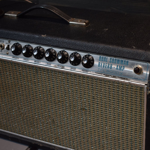 1960s Fender Dual Showman Reverb TFL5000X Guitar Amplifier Head W/Amp ...